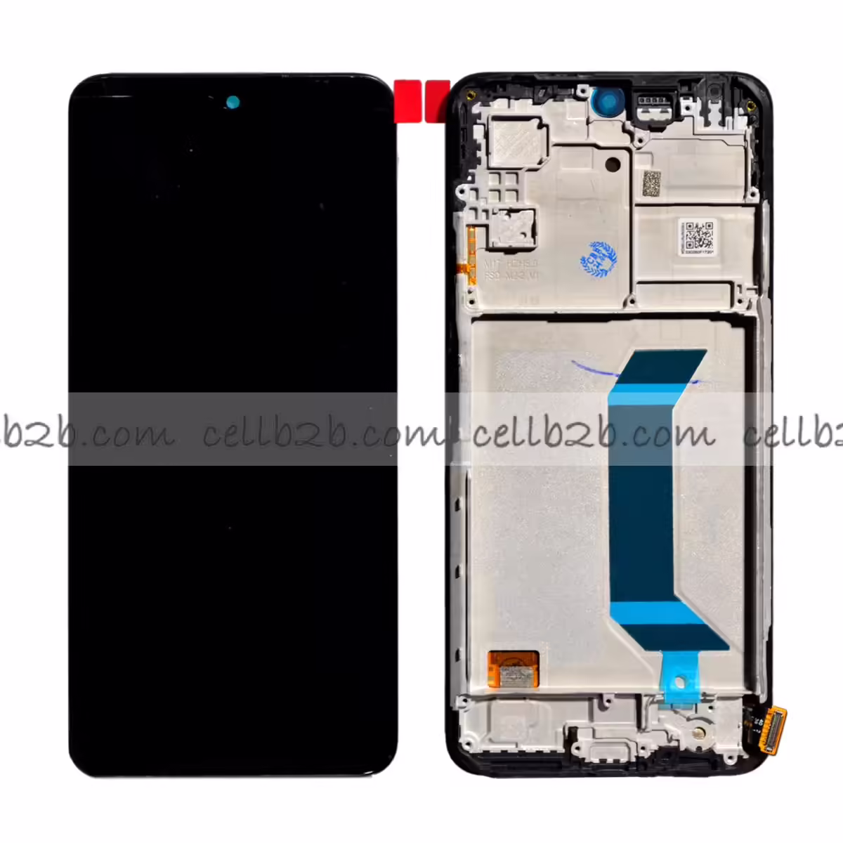 Pantalla Xiaomi Redmi Note 12 5G CON Marco OLED LCD+Táctil Negra ...